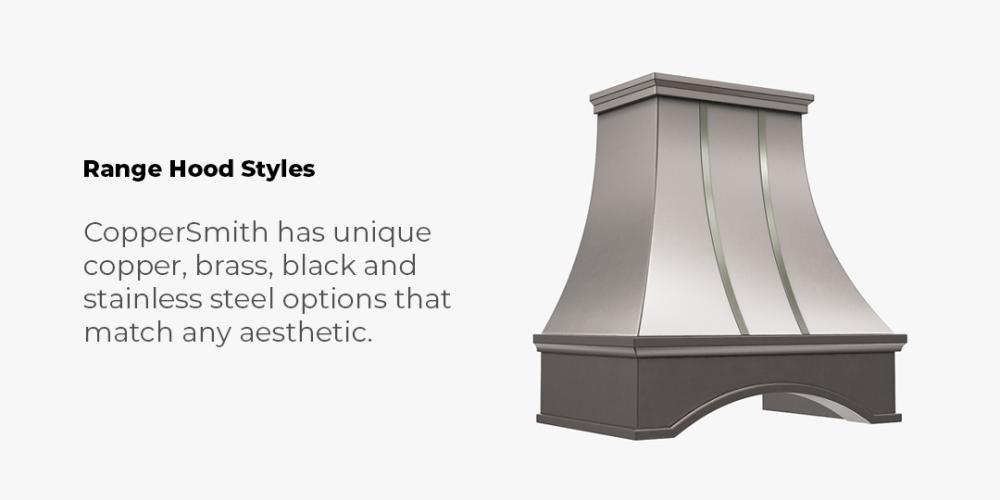 Pick the perfect range hood vent design and shape for your dream kitchen!