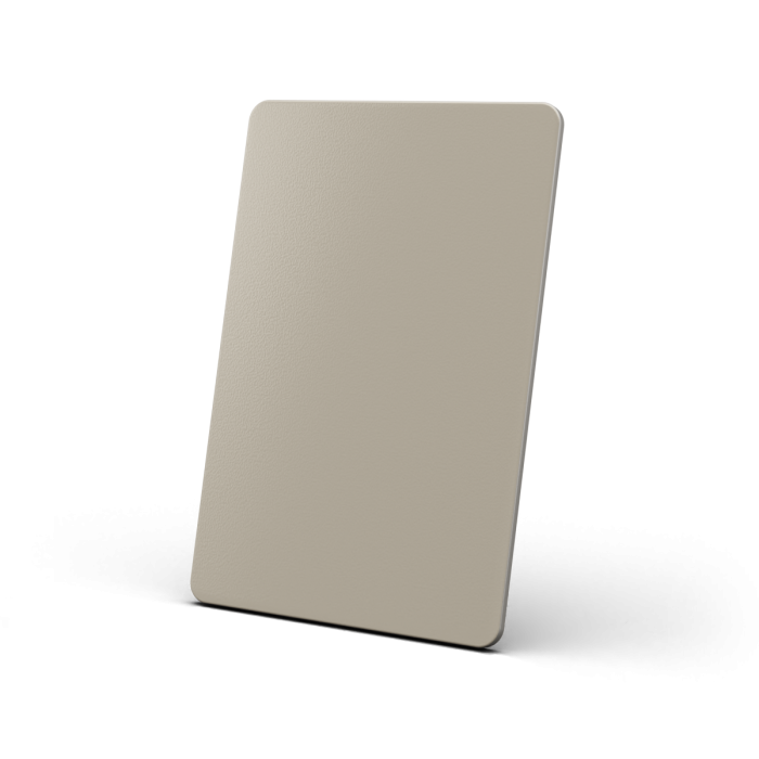 Stainless Steel - RAL 1013 - Oyster White - Smooth Semi-Gloss