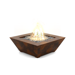 Square Tapered Fire Pit - Modern Series