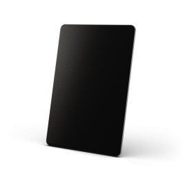 Stainless Steel - RAL 9005 - Jet Black - Smooth Semi-Gloss