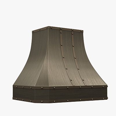 Brass Range Hoods | Brass Stove Vents | CopperSmith