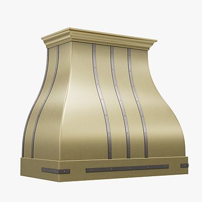 Brass Range Hoods | Brass Stove Vents | CopperSmith