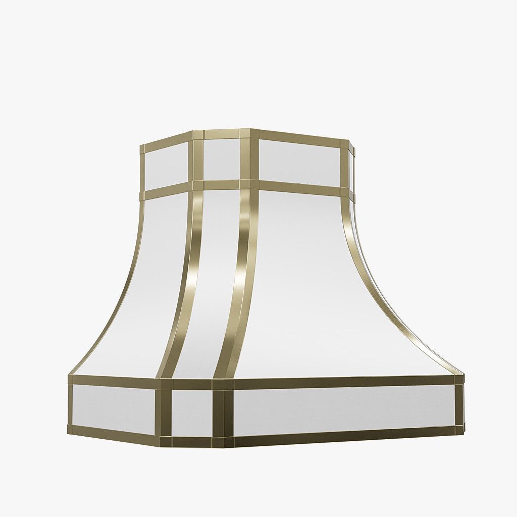 White Range Hoods | White Stove Vents | CopperSmith
