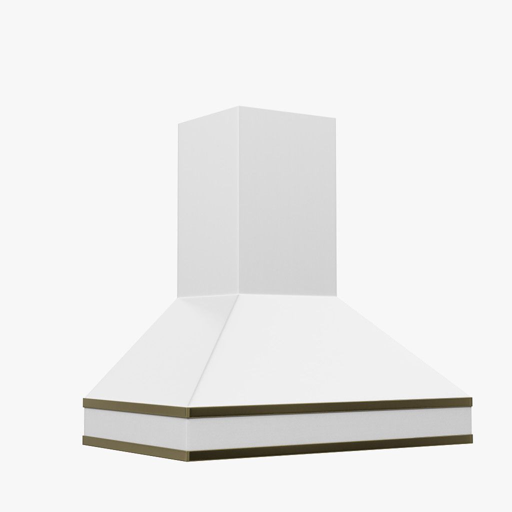 White Range Hoods | White Stove Vents | CopperSmith