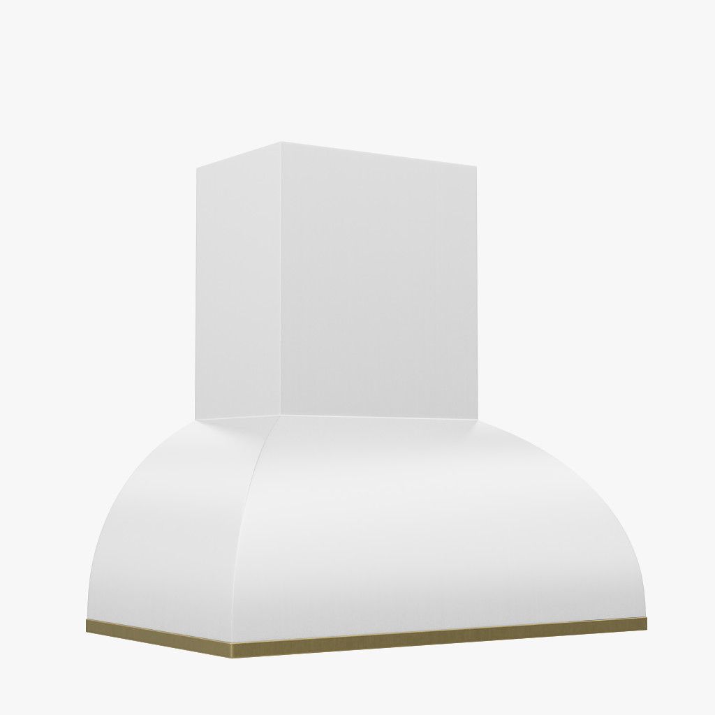 White Range Hoods | White Stove Vents | CopperSmith