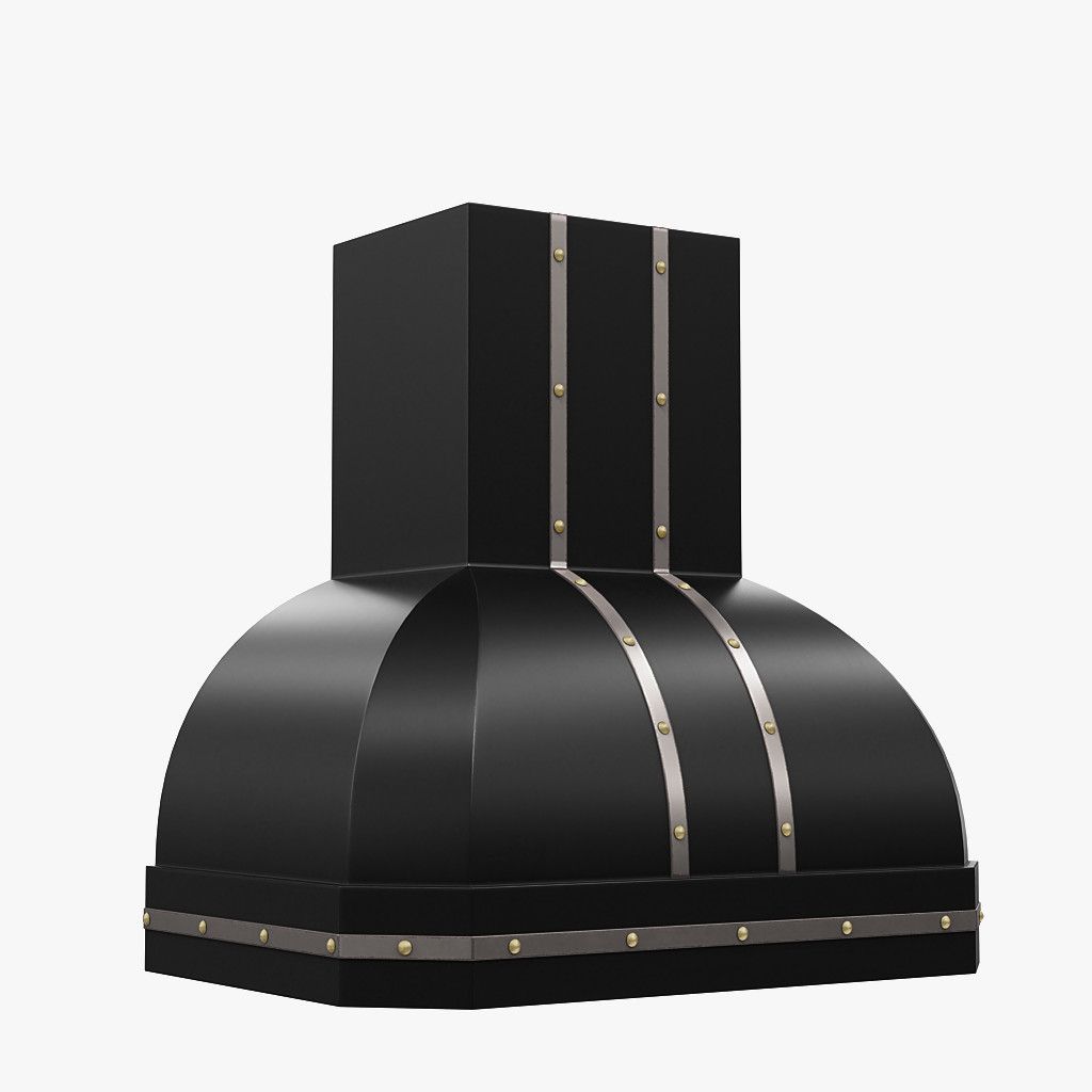 Black Range Hoods | Black Kitchen Stove Vents | CopperSmith