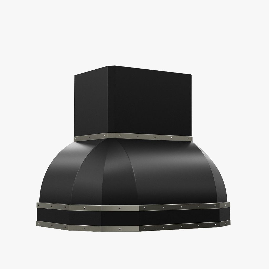 Black Range Hoods | Black Kitchen Stove Vents | CopperSmith