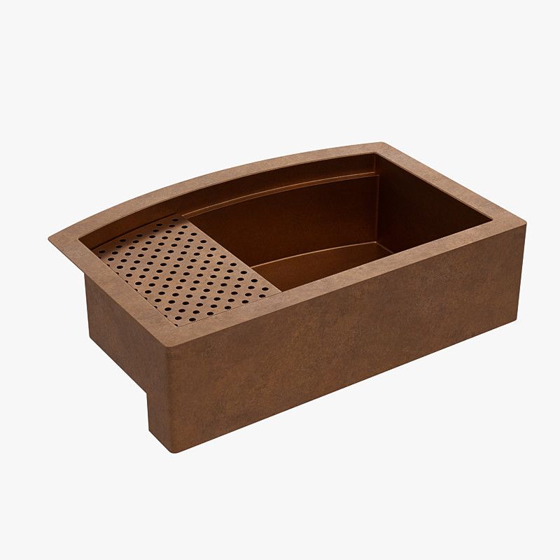 Copper Farmhouse Sinks | Copper Apron Sink